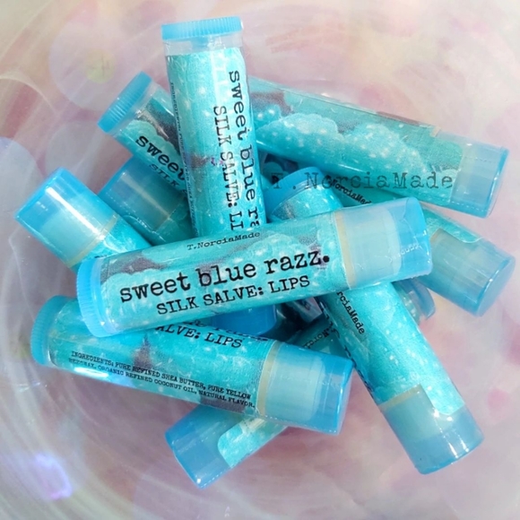 T.NorciaMade | Makeup | Sweet Blue Razz Silk Salve Lips | Poshmark